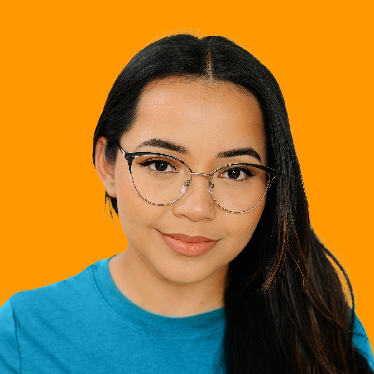 Cat-Eye Eyeglasses 142476-c