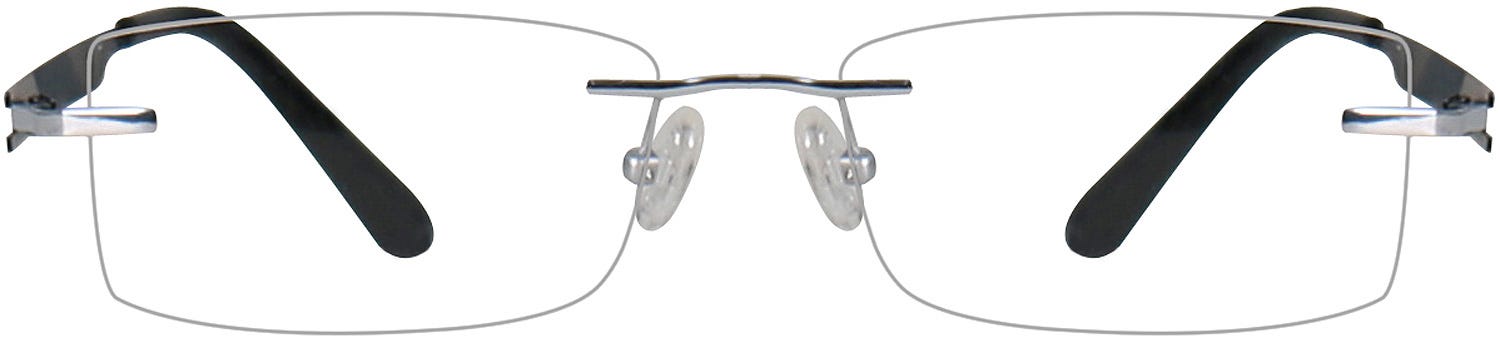 Rimless Rectangle Eyeglasses 143580