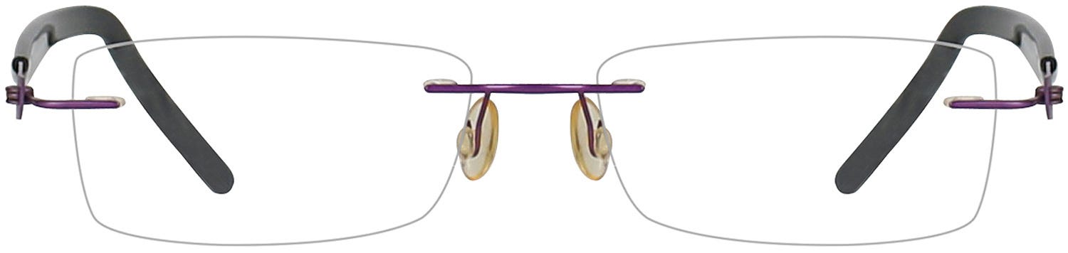 Rimless Rectangle Eyeglasses 143586