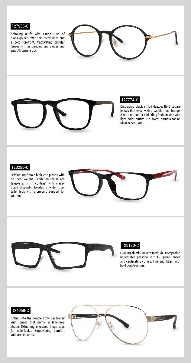 6 Winter Fashion Eye Wears That Sizzle Your Wardrobe