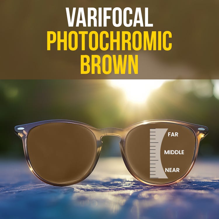 Digital Varifocal Photochromic Lenses