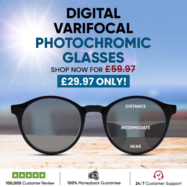 Digital Varifocal Photochromic Lenses